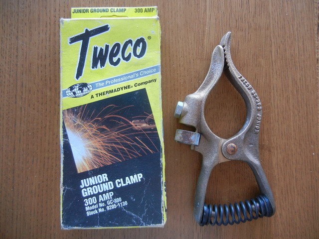 Genuine Tweco 300 Amp Welding Ground Clamp Gc-300 9205-1130 for sale ...