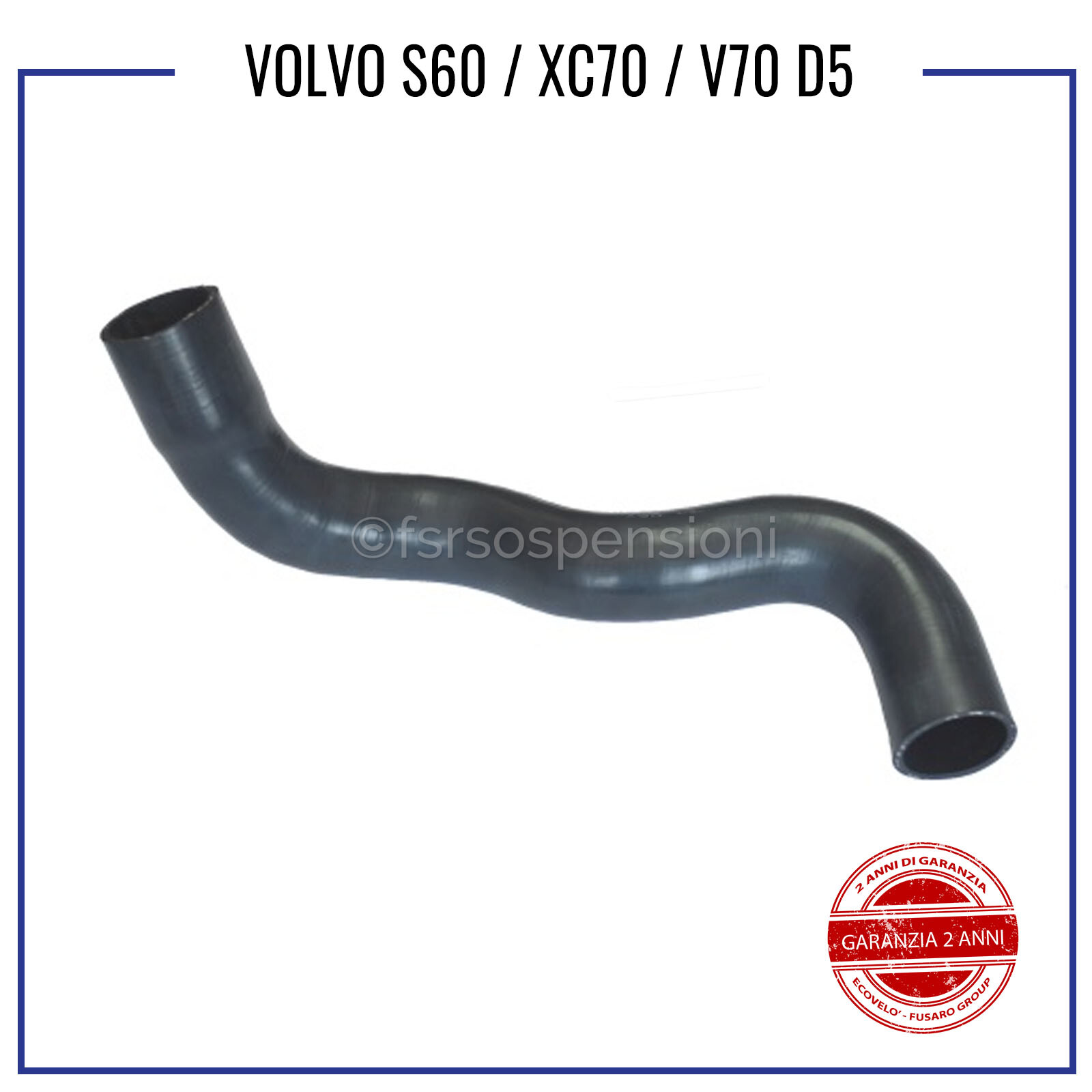 Intercooler Air Hose Sleeve for Volvo S60 XC70 V70 D5 30645937 | eBay