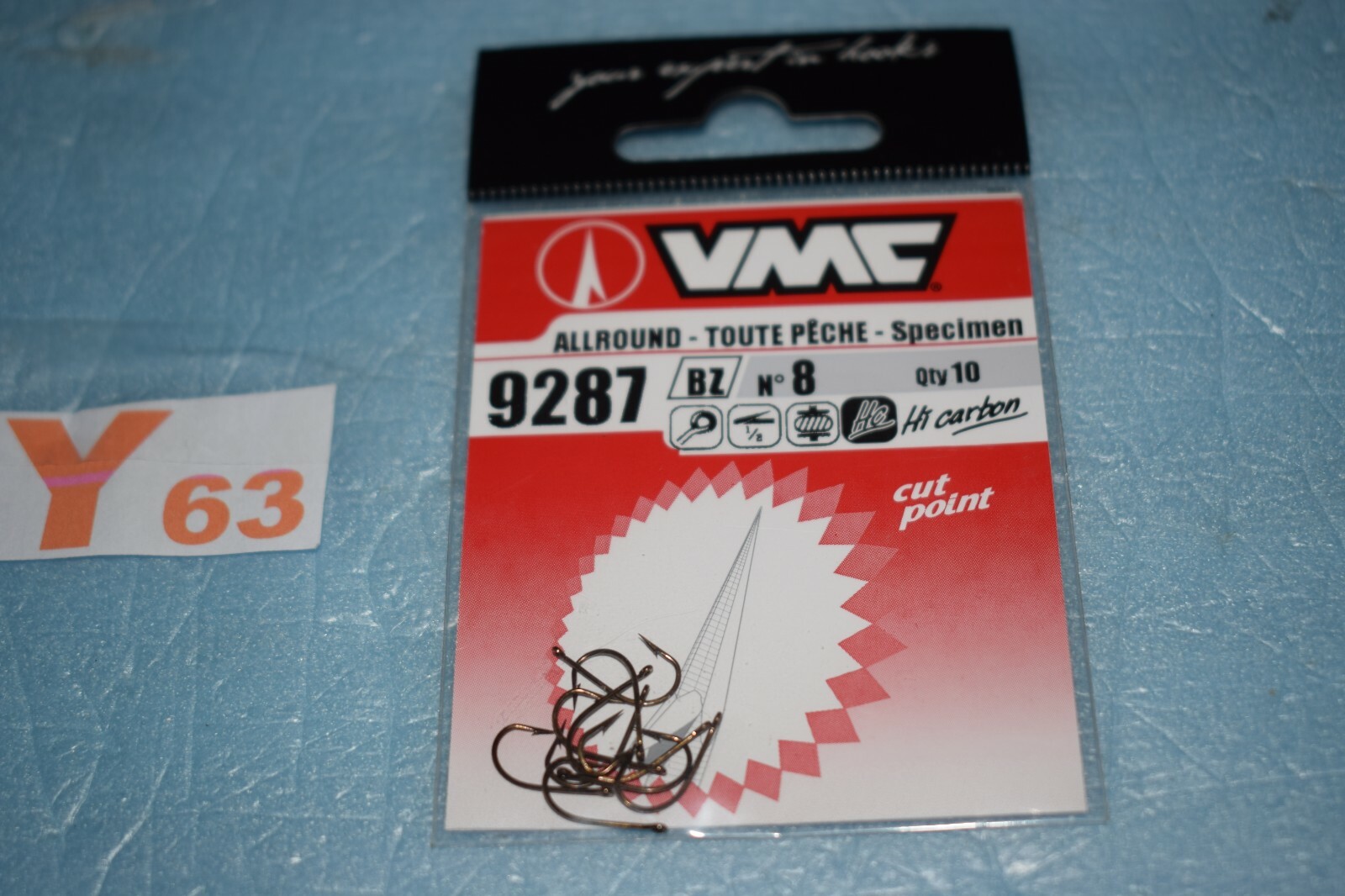 10 Hameçons simple Specimen VMC 9287 BZ taille au choix ( de n°8 à n°12 ...