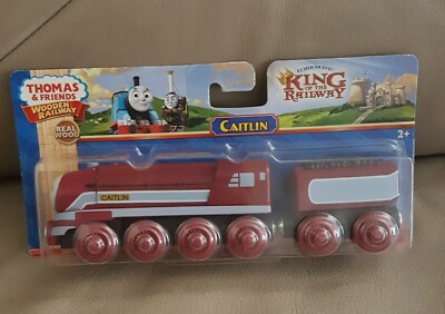 CAITLIN Thomas & Friends Wooden Railway double caboose Train New Y5856 ...