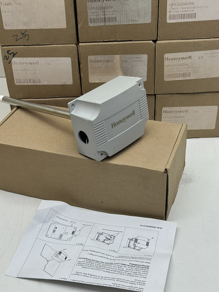 HONEYWELL HRH200A05K HUMIDITY TRANSDUCER DUCT 5% 20 KOHN THERMISTOR | eBay