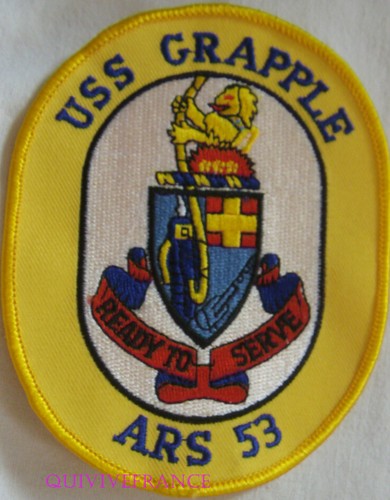 PUS309 - US Navy Uss Grapple Ars 53 Patch | eBay