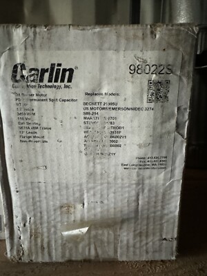 Carlin Oil Burner Motor 98022S | eBay