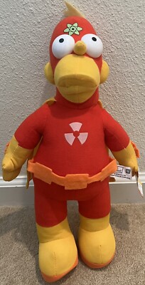 2005 Nanco Homer Simpson Radioactive Man 16" Plush w/ Original Tag The ...