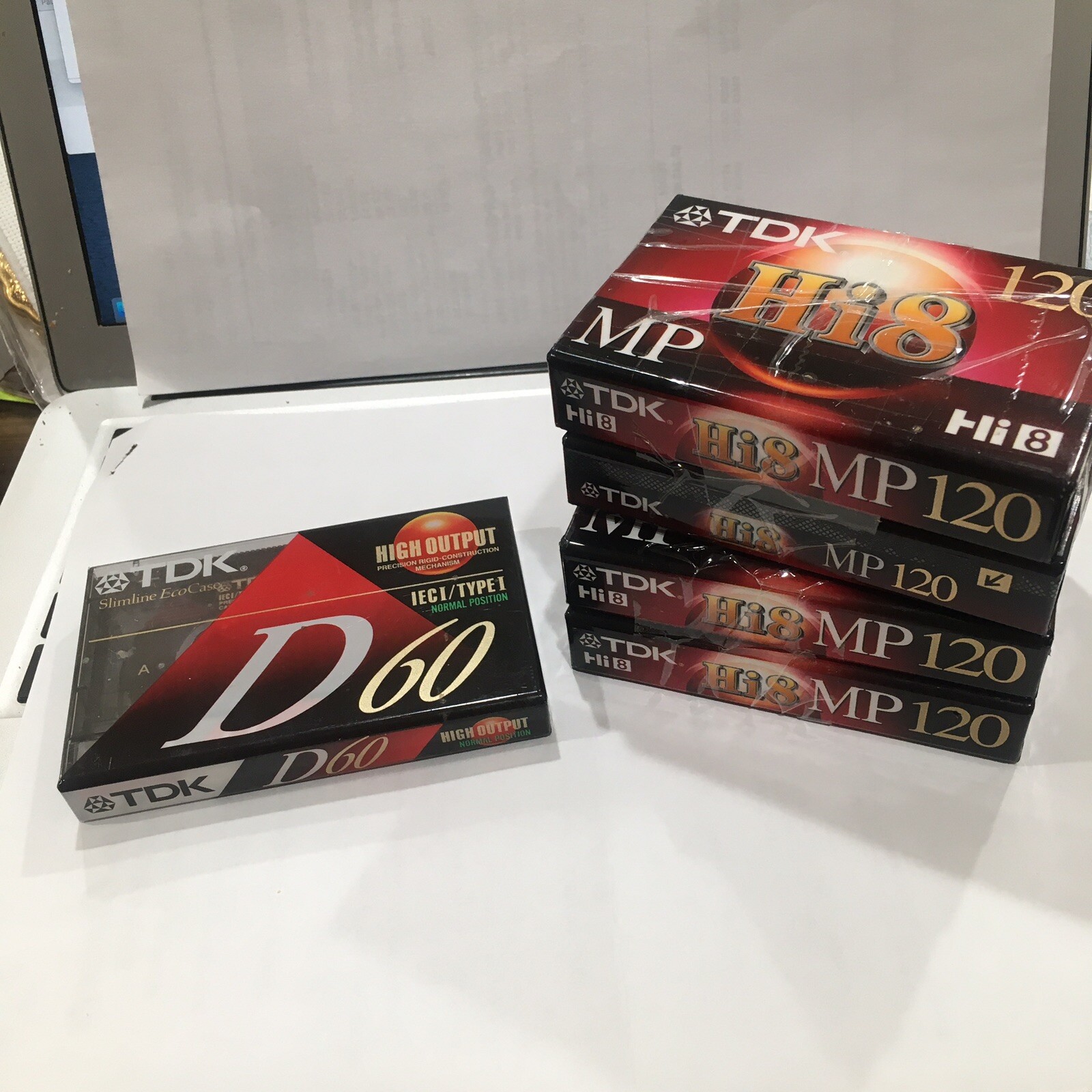 5 but 4 DK Hi8 MP120 Camcorder Superior Grade Video Tape New~1 Sealed ...