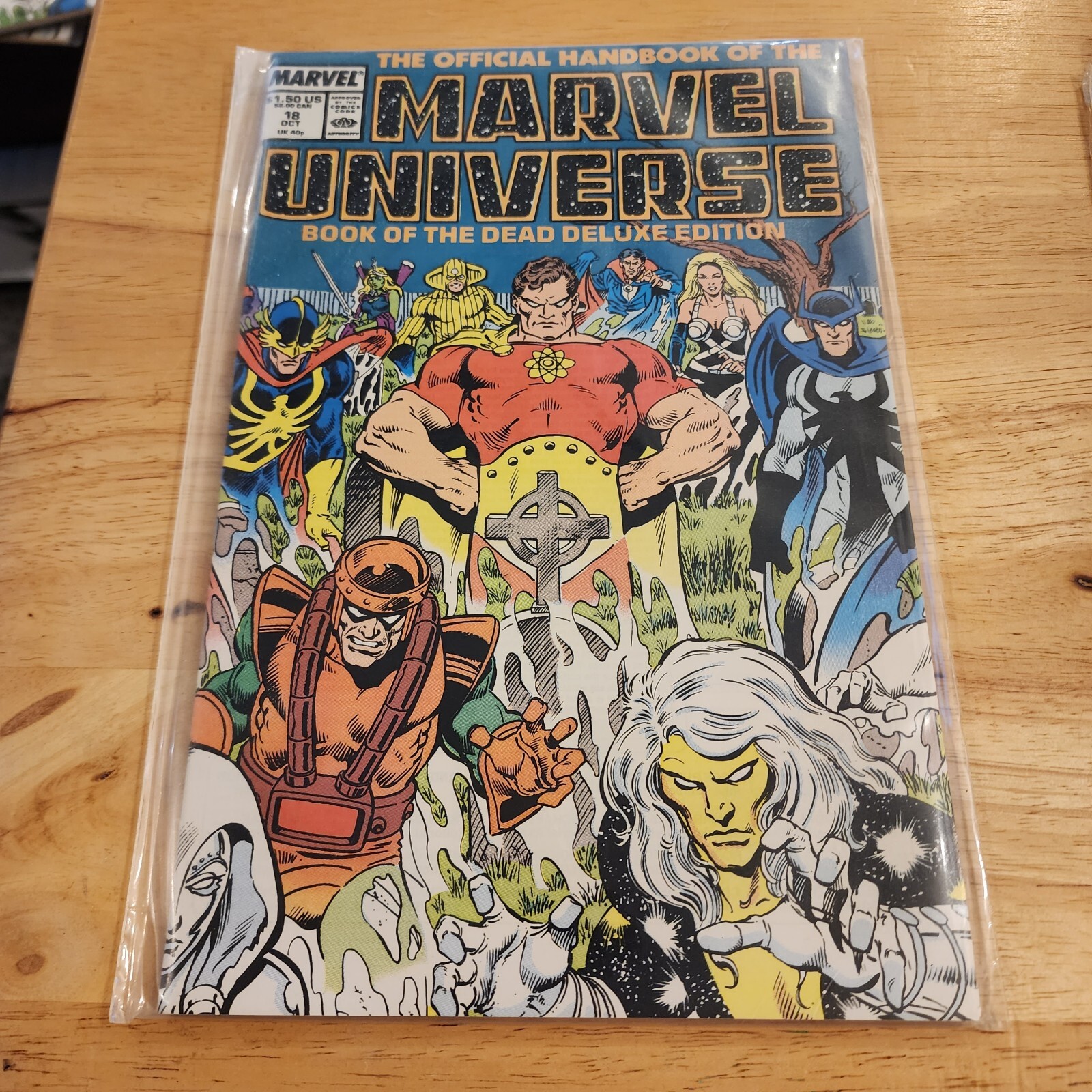 Official Handbook Marvel Universe Book of the Dead Deluxe Edition #18 ...