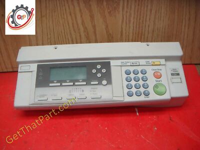 Ricoh Aficio 2016 2020 Complete Main Operation Control Panel Assembly ...
