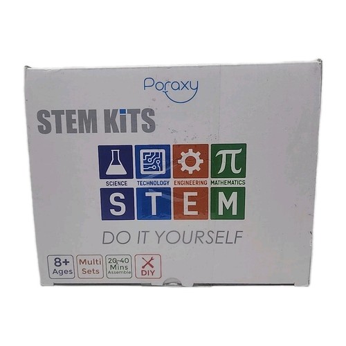 Poraxy 5 in 1 STEM Kits for Kids Age 8+ DC Motor Electronic Assembly ...