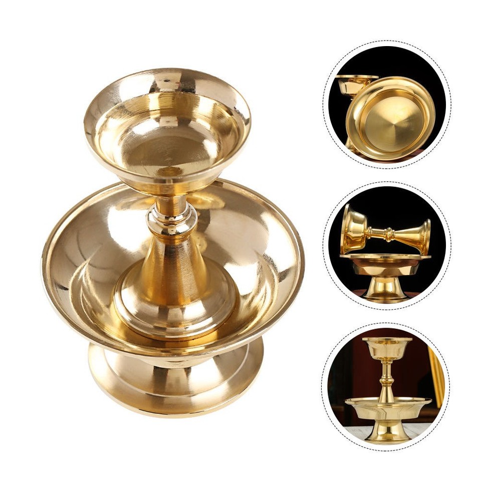 Blessing Ceremony Drinking Cup Wealth Bowl Temple Water Container ...
