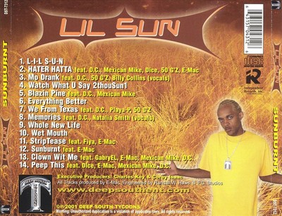 LIL' SUN SUNBURNT NEW CD 643157043126| eBay
