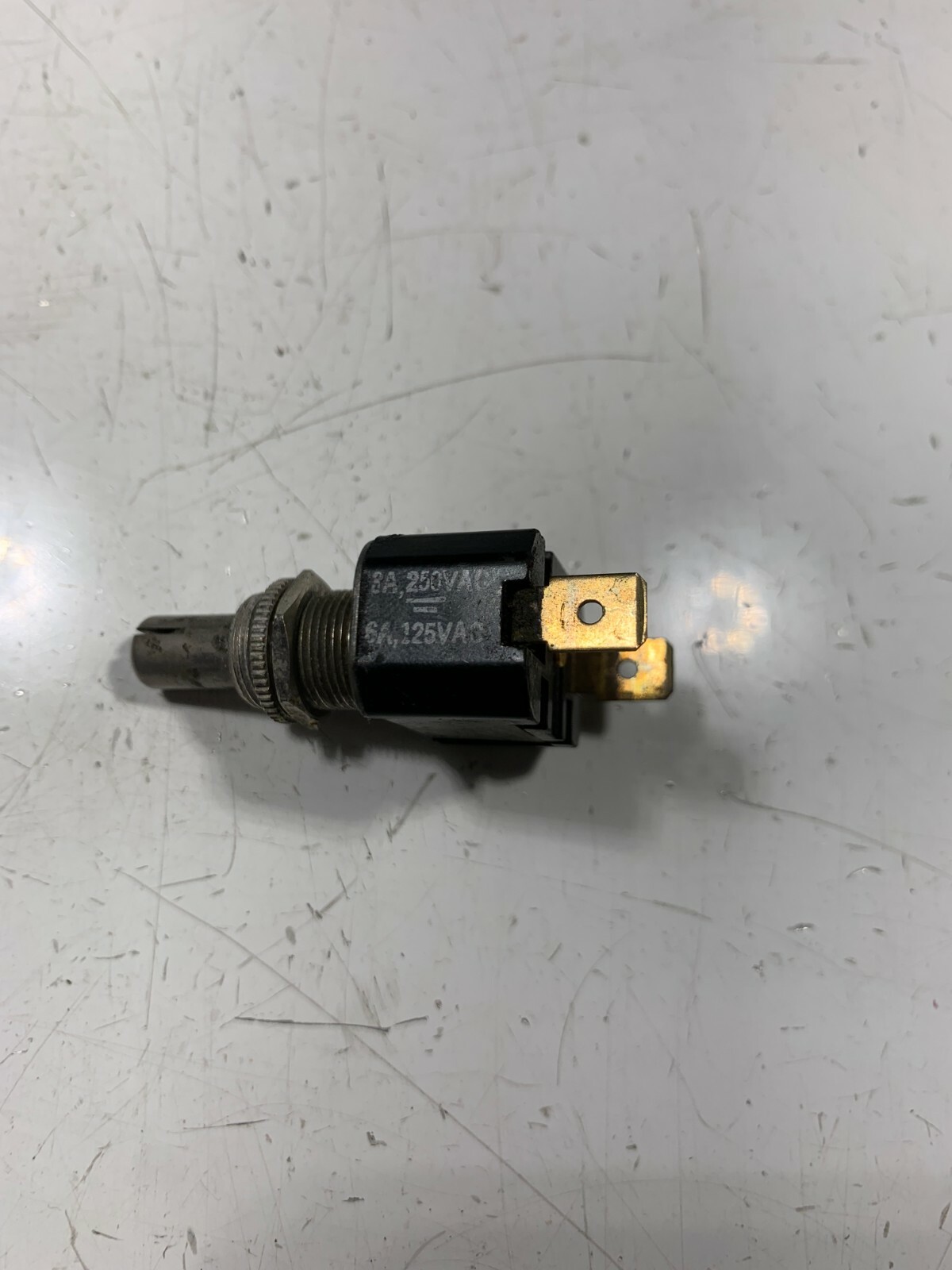 Washer Push Button 3A, 250VAC / 6A, 125VAC For Milnor P/N: 09R002PBSW ...