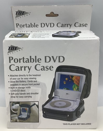 T.D.E. SYSTEMS Portable Dvd Carry Case | eBay