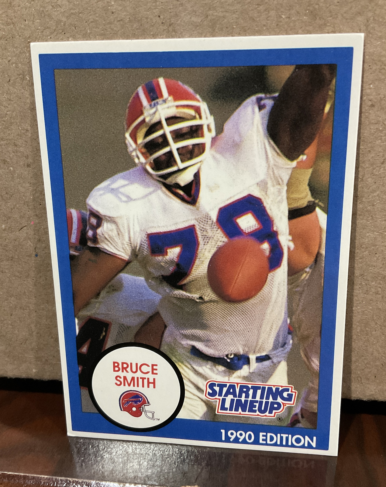 BRUCE SMITH 1990 KENNER STARTING LINEUP CARD - BUFFALO BILLS | eBay