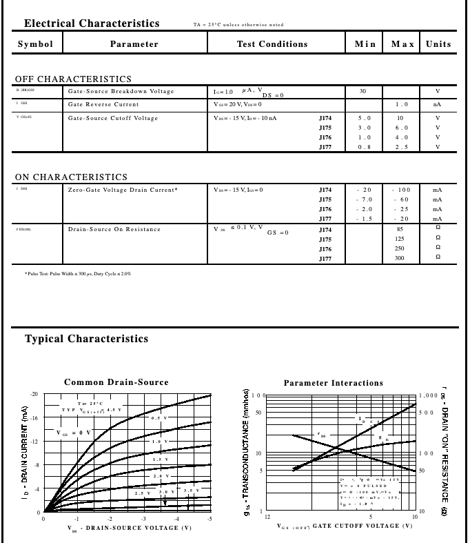 10pcs J175 P-Channel JFETs Nos MOTOROLA transistor Genuine | eBay