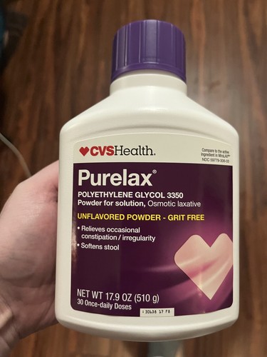 purelax polyethylene glycol 3350 solution 17.9 oz 10/25 | eBay