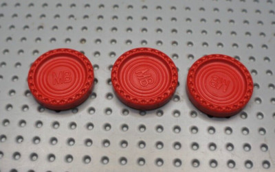 pièce pour jeu de société PUISSANCE 4 ORIGINAL / MB / 3 jetons pions ...