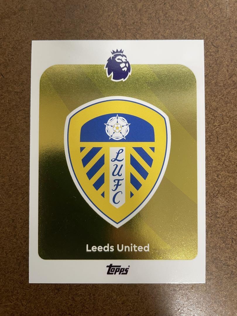 Leeds United Team Badge Topps Premier League 25-26 Used | eBay
