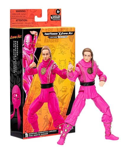 Power Rangers X Cobra Kai Samantha LaRusso Morphed Pink Mantis Ranger ...