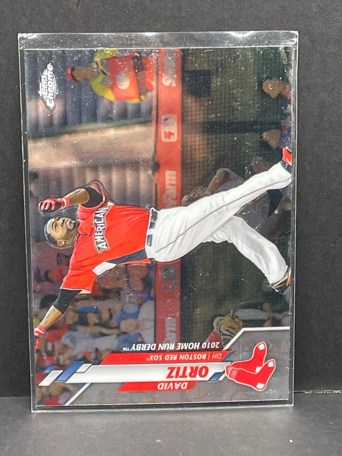 2020 Topps Chrome Update U-94 David Ortiz Boston Red Sox 2010 HR Derby ...