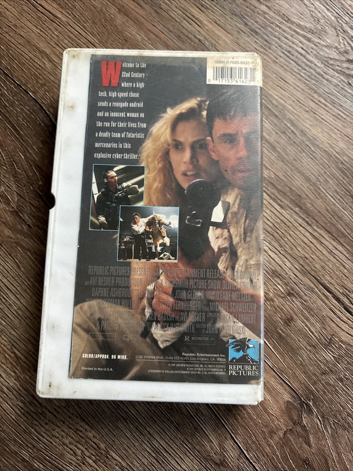Automatic (VHS Video Tape, 1995 Sci-Fi) Oliver Gruner - T1114 ...