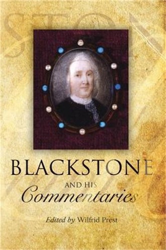 Blackstone and His Commentaries: Biography, Law, History (Paperback or ...