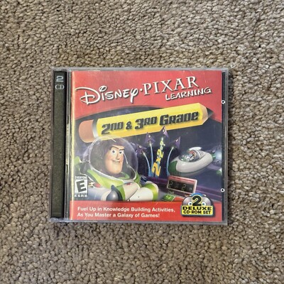 Disney/Pixar Learning: 2nd & 3rd Grade (Jewel Case Edition) (PC, 2004 ...