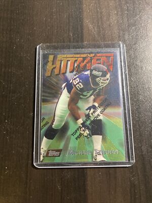 Michael Strahan TOPPS HITMEN CARD NFL 1997 T13-366 | eBay