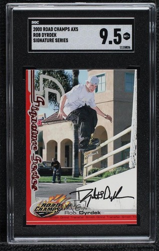 2000 AXS Road Champs Signature Series Rob Dyrdek SGC 9.5 Mint+ | eBay