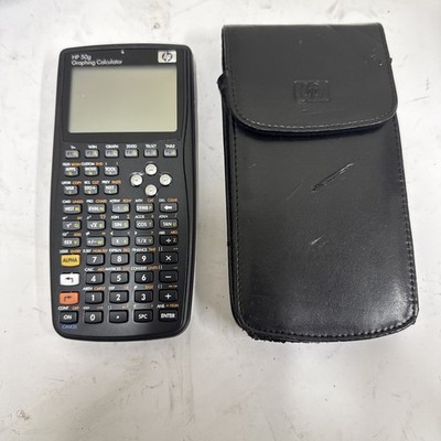 HP 50g Graphing Calculator w/ Case *Tested Working* | eBay