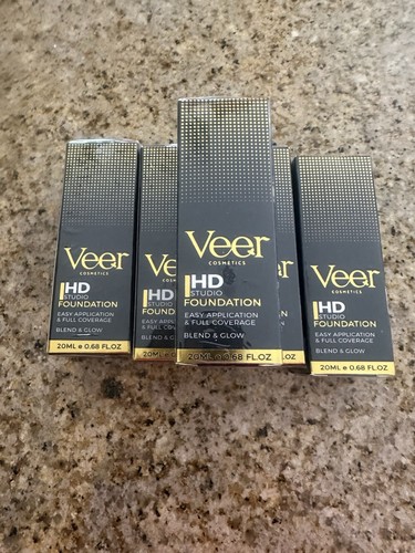 Veer Cosmetics Liquid HD Foundation Natural | eBay