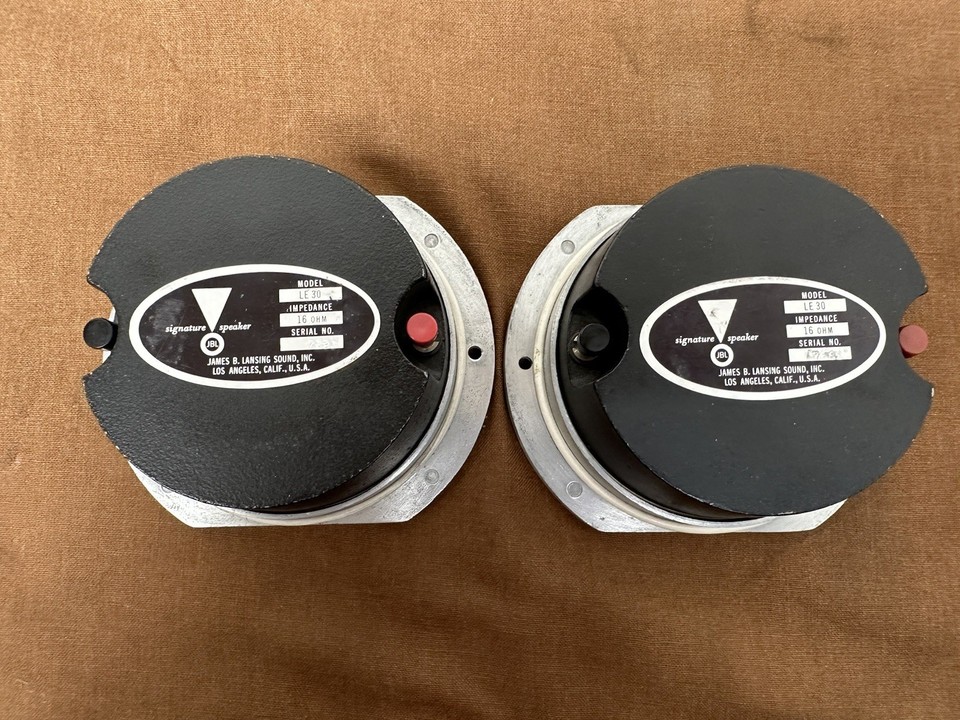 JBL Le30 Pair-16 Ohm Rare | eBay