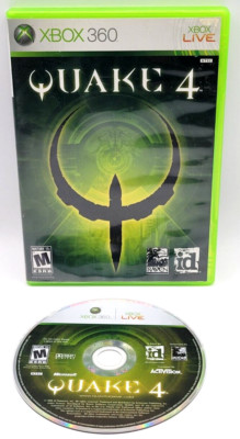 QUAKE 4 XBOX 360 GAME GAME & CASE RAVEN | eBay
