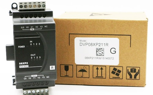 DVP08XP211R Delta ES2/EX2 Series Digital Module DI 4 DO 4 Relay 24VDC ...