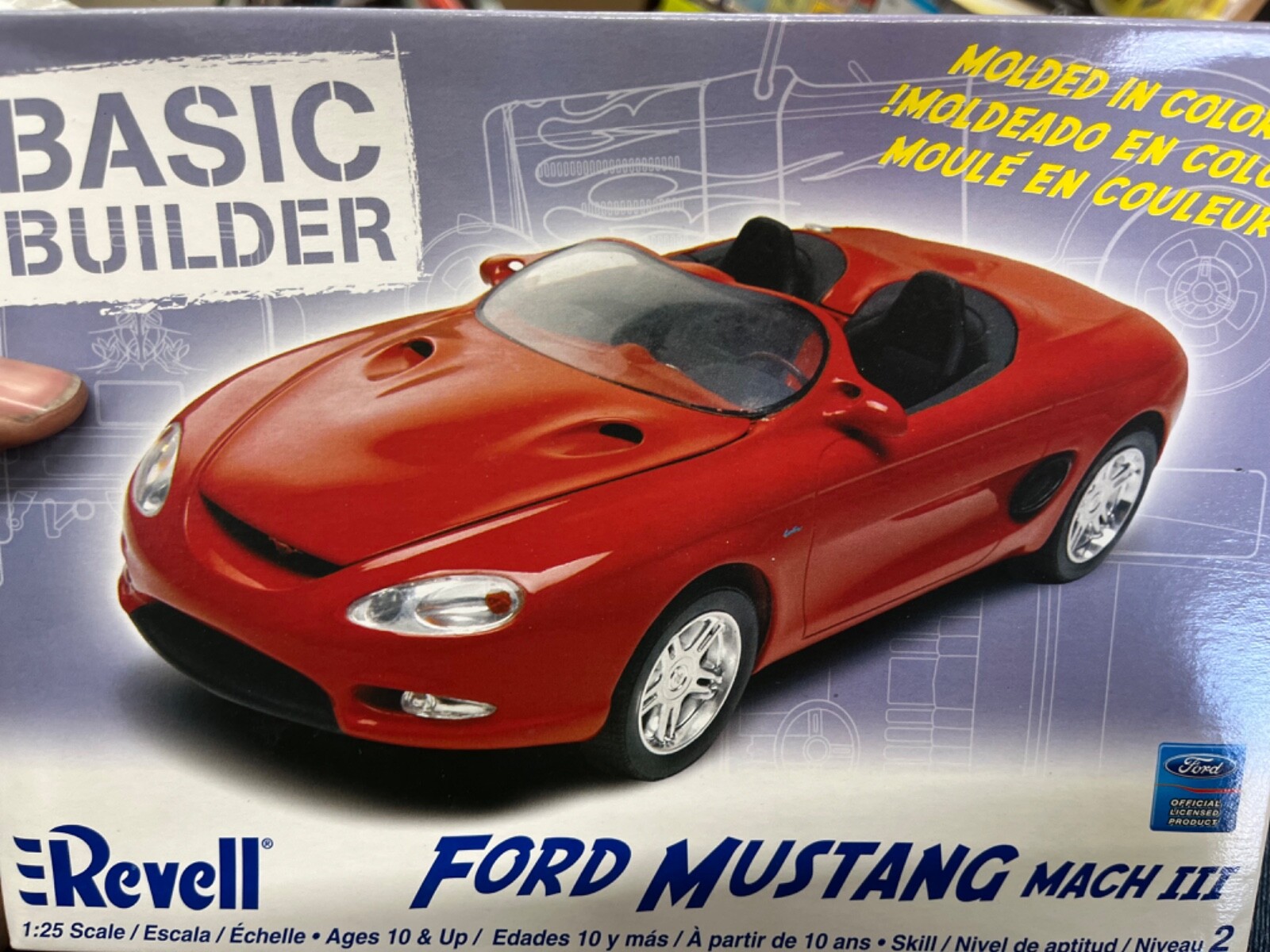Revell 85-0859 Ford Mustang Mach III Prototype 1/25 McM KIT Niob si | eBay