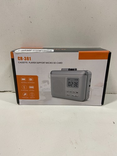 Open Box~ Cassette Player/Recorder Support Micro SD Card (CR-381) | eBay