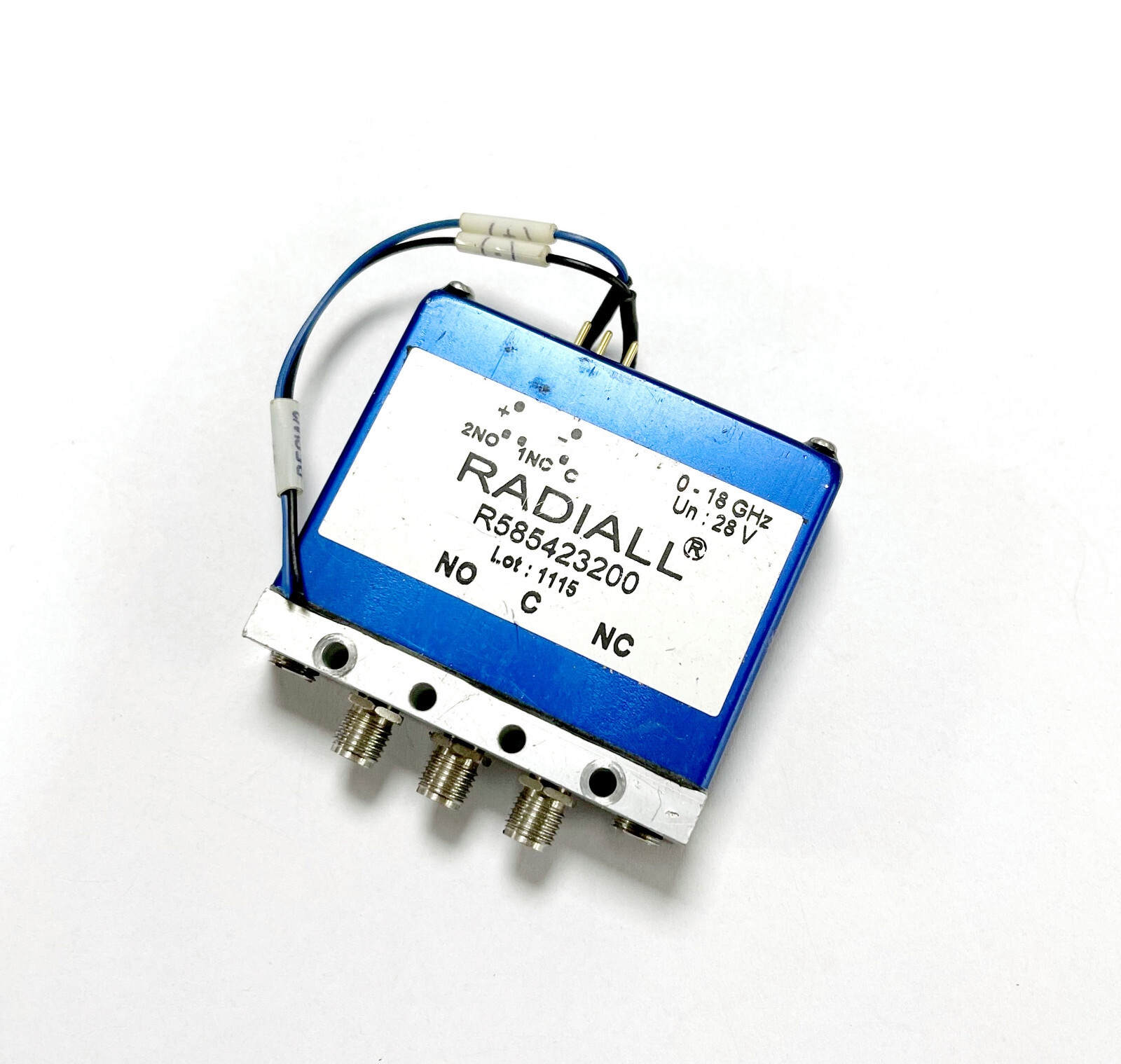 RADIALL R585423200 18GHz 28V SMA RF coaxial switch | eBay UK