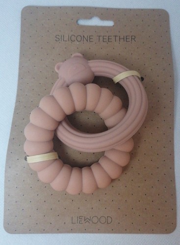 S075 - Liewood - Silikon Teether Beißring - Braun Bär - Ab Geburt ...