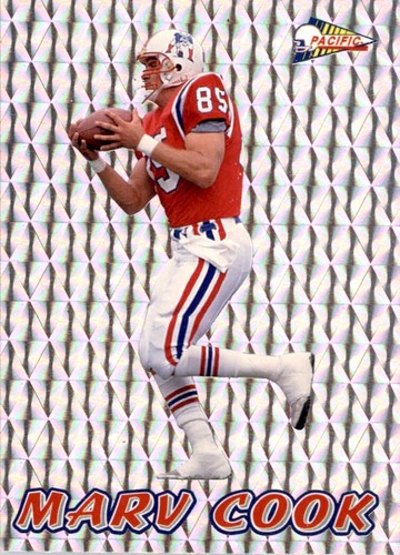 1993 Pacific Prisms Marv Cook New England Patriots #62 | eBay