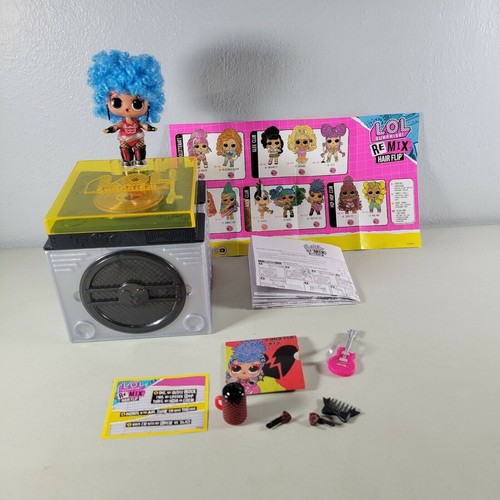 Twisted Sister LOL Doll Remix Hair Flip and Instructions Record Guitar ...