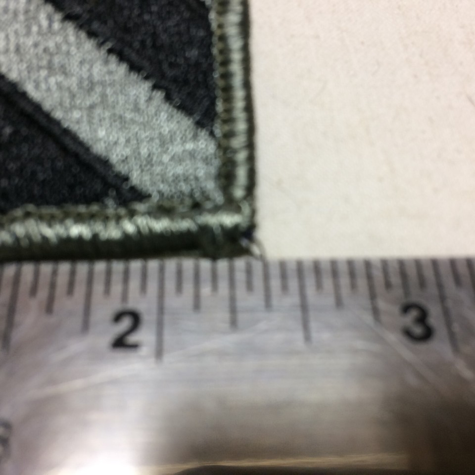 Military Patch Badge Army 3rd Infantry Division ACU Hook Loop Back Variant | eBay