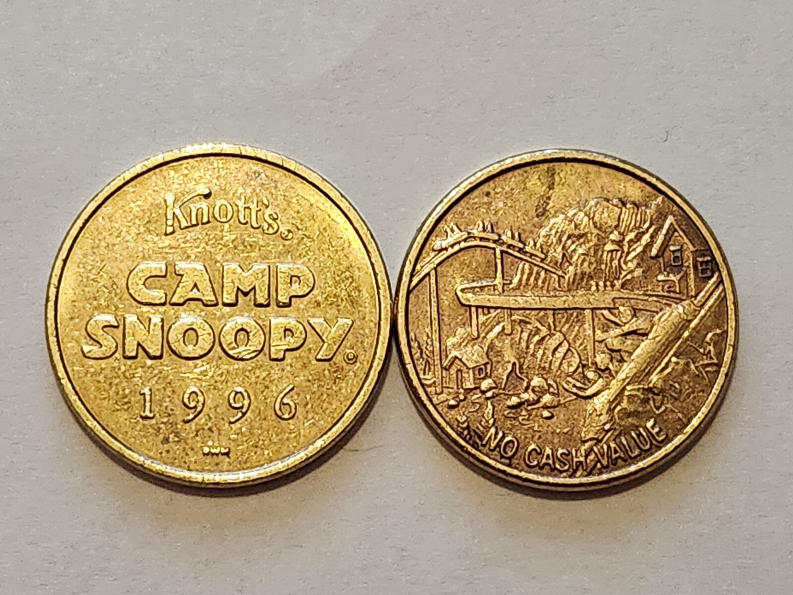 Camp Snoopy Token - Knott's Berry Farm 1996 | eBay