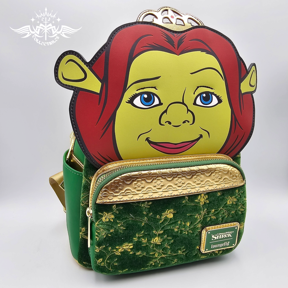 Loungefly DreamWorks Shrek Princess Fiona Green Gold Mini Backpack Bag New | eBay