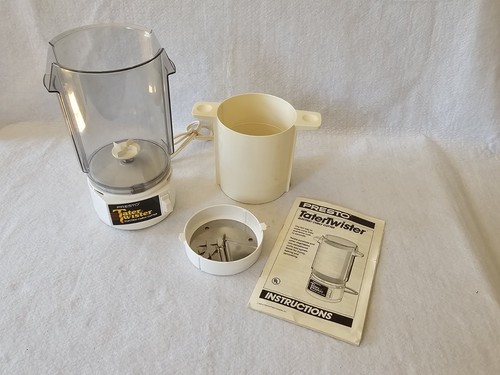 VTG Presto Tater Twister Electric Curly & Spiral Cutter Potato Tater ...