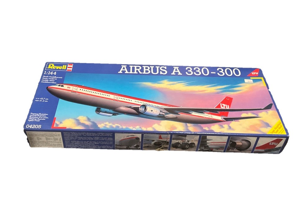 Revell Airbus A330-300 LTU Germany 1:144 Scale Model Plane Kit 04205 ...