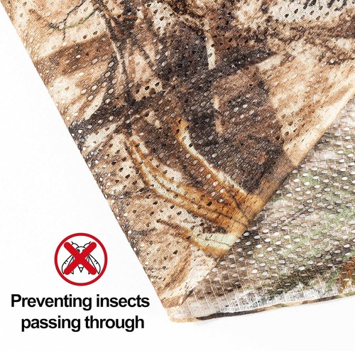 Senmortar Camo Netting, Burlap 75D Camouflage 5x6.5ft(1.5x2m), Tree | eBay