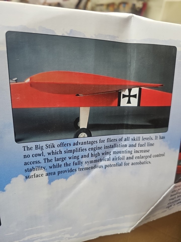 Big Stik 60 Greatplanes Extremely Rare Gpma1221 | eBay