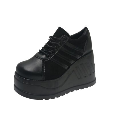 Big Size Female Goth Platform Fashion Cosplay Wedges High Heels Women's ...