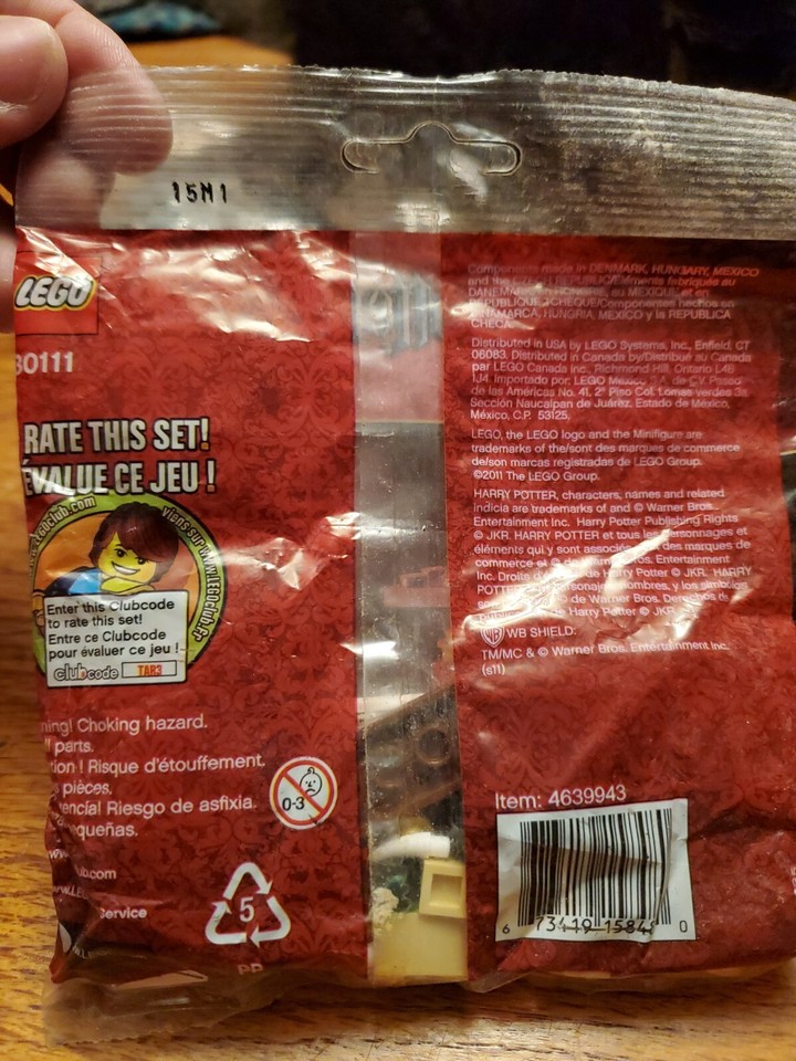 The Potions Lab at Hogwarts HARRY POTTER Lego Set 30111 NEW Polybag ...