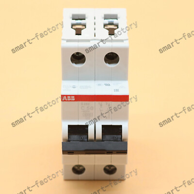 one new abb Circuit breaker switch S202-C50 2P 50A Fast Delivery | eBay