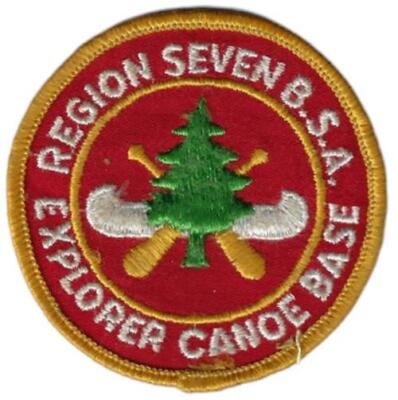 B.S.A Explorer Canoe Base BSA Patch YELLOW Bdr. (SEWN) [PL426] | eBay